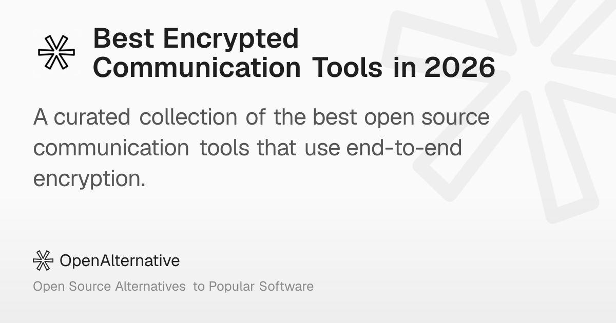 Best Encrypted Communication Tools in 2026