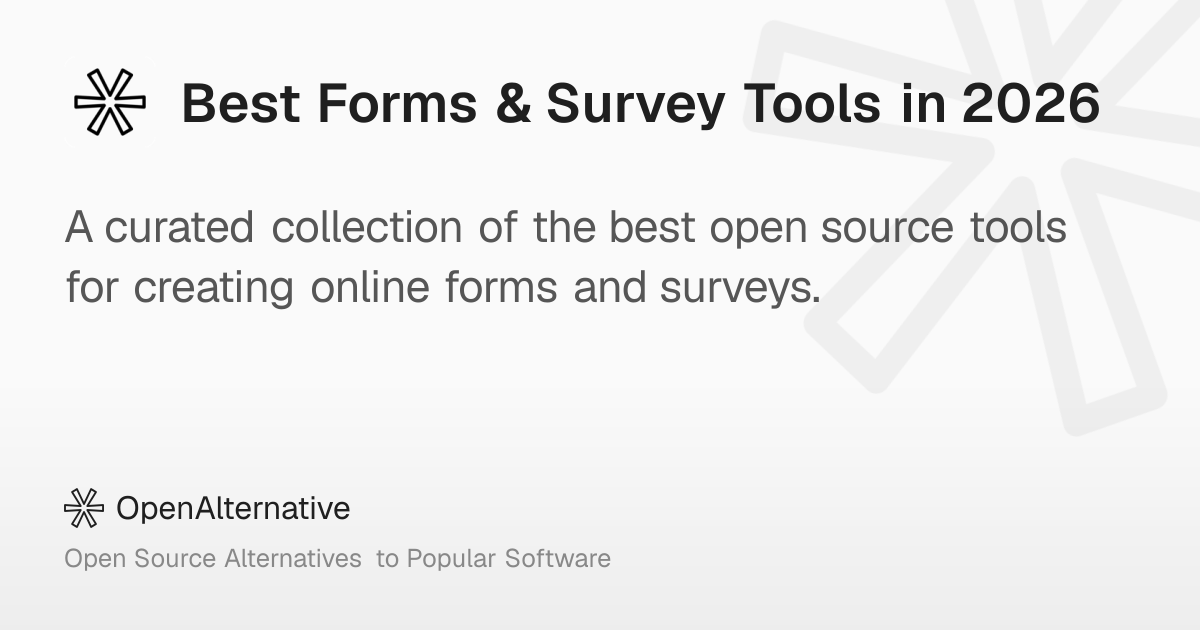 Best Forms & Survey Tools in 2026