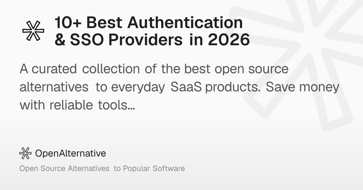 10+ Best Authentication & SSO Providers in 2026