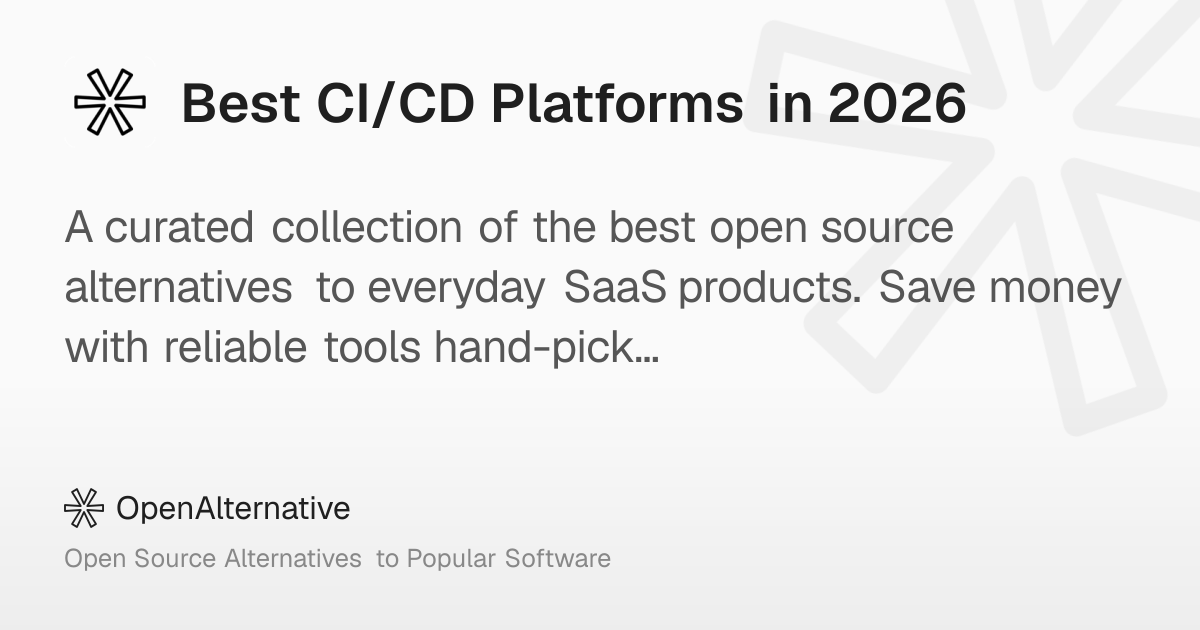 Best CI/CD Platforms in 2026