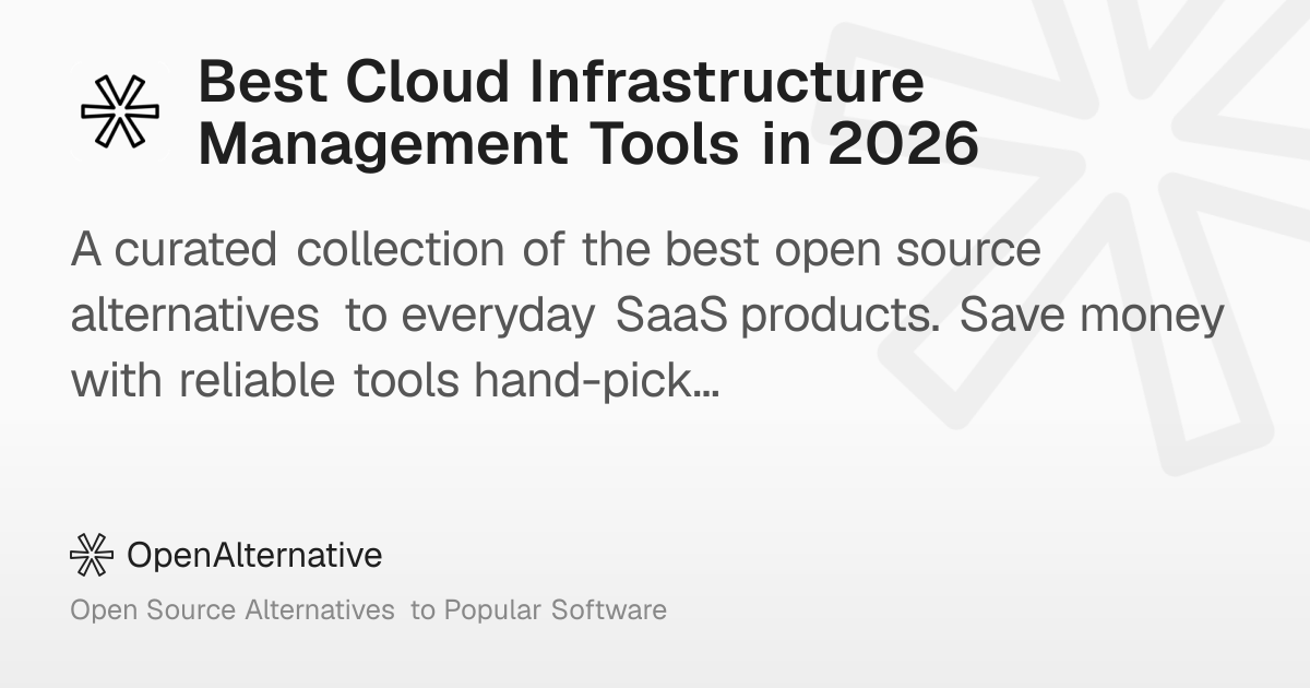 Best Cloud Infrastructure Management Tools in 2026