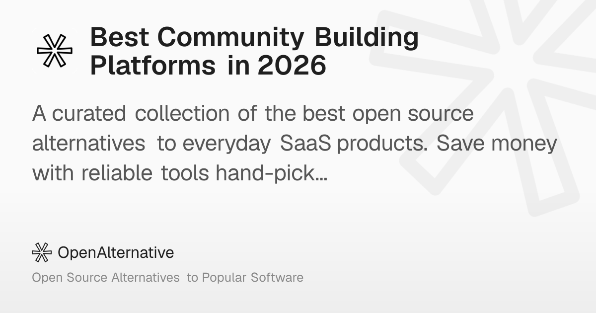 Best Community Building Platforms in 2026