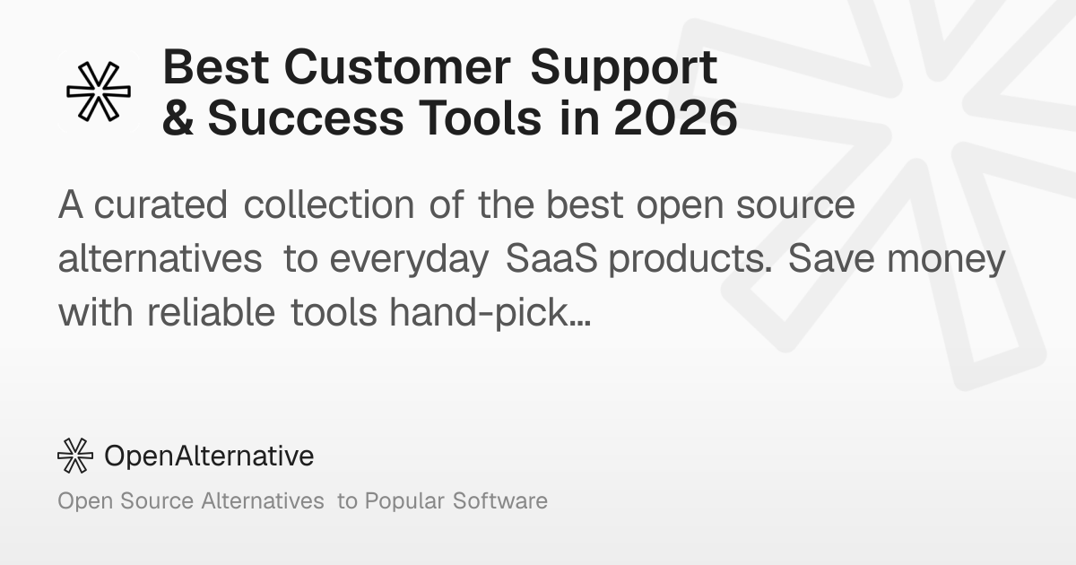 Best Customer Support & Success Tools in 2026