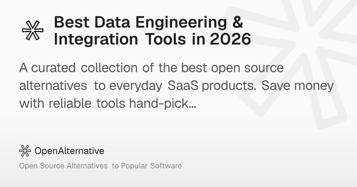 Best Data Engineering & Integration Tools in 2026