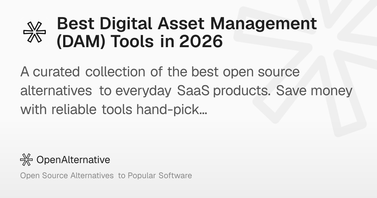 Best Digital Asset Management (DAM) Tools in 2026