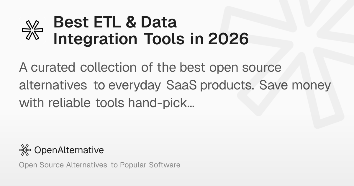Best ETL & Data Integration Tools in 2026