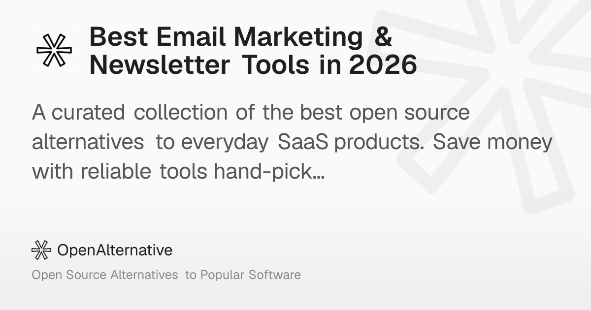 Best Email Marketing & Newsletter Tools in 2026