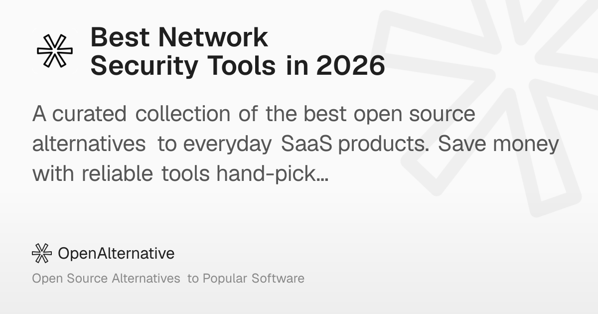 Best Network Security Tools in 2026