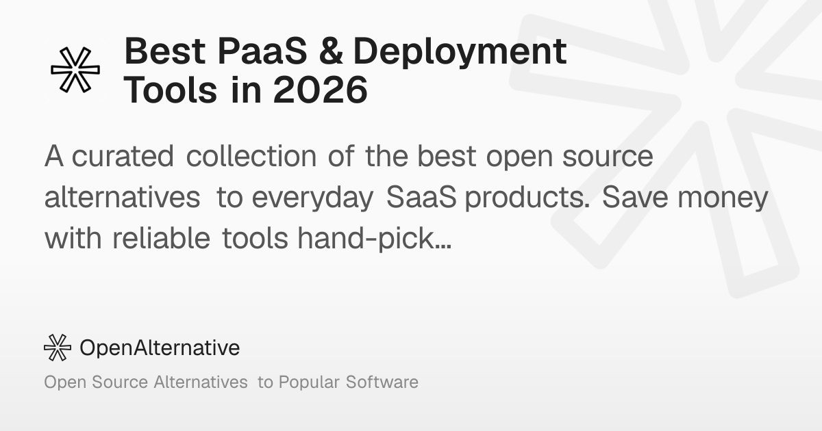Best PaaS & Deployment Tools in 2026