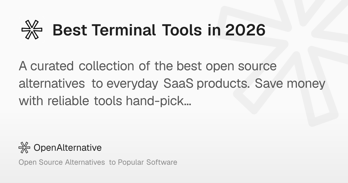 Best Terminal Tools in 2026