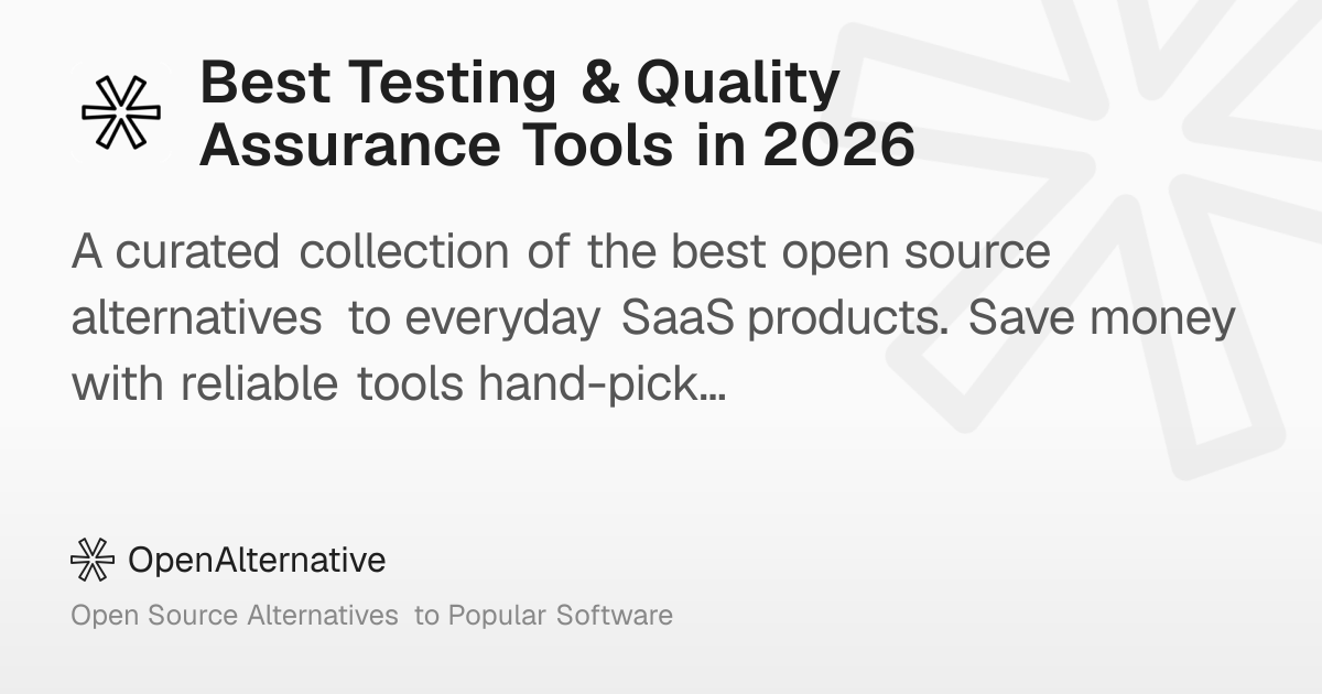 Best Testing & Quality Assurance Tools in 2026