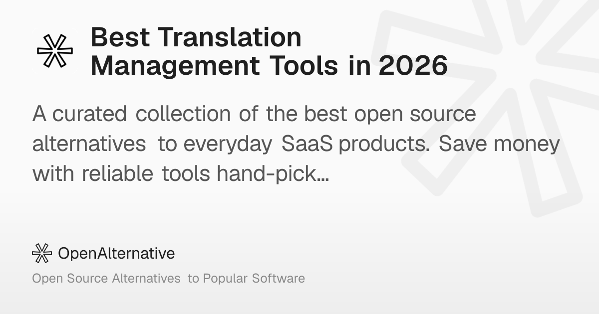 Best Translation Management Tools in 2026