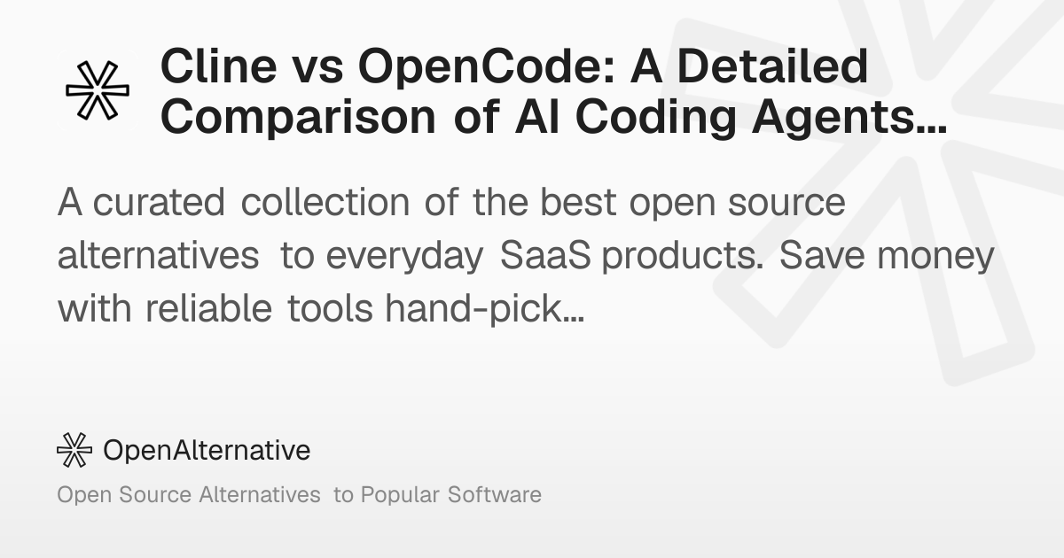 Cline vs OpenCode: A Detailed Comparison of AI Coding Agents in 2026